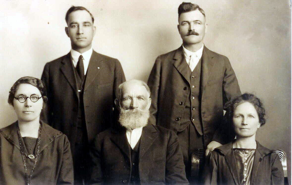 Die Familie Adam Frank (1876-1958) in Verrenberg/USA