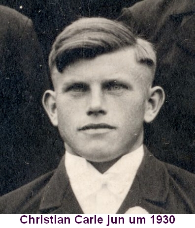 Die Familie Christian Friedrich Carle (1871-1929) in Verrenberg